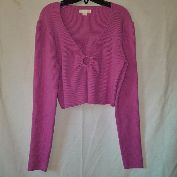 Aeropostale | Tops | Aeropostale Plus Size Ribbed Keyhole Cropped ...